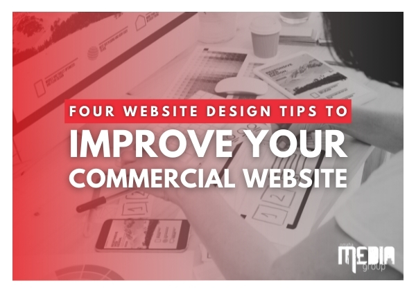 Four website design tips to improve your commercial website - Blog